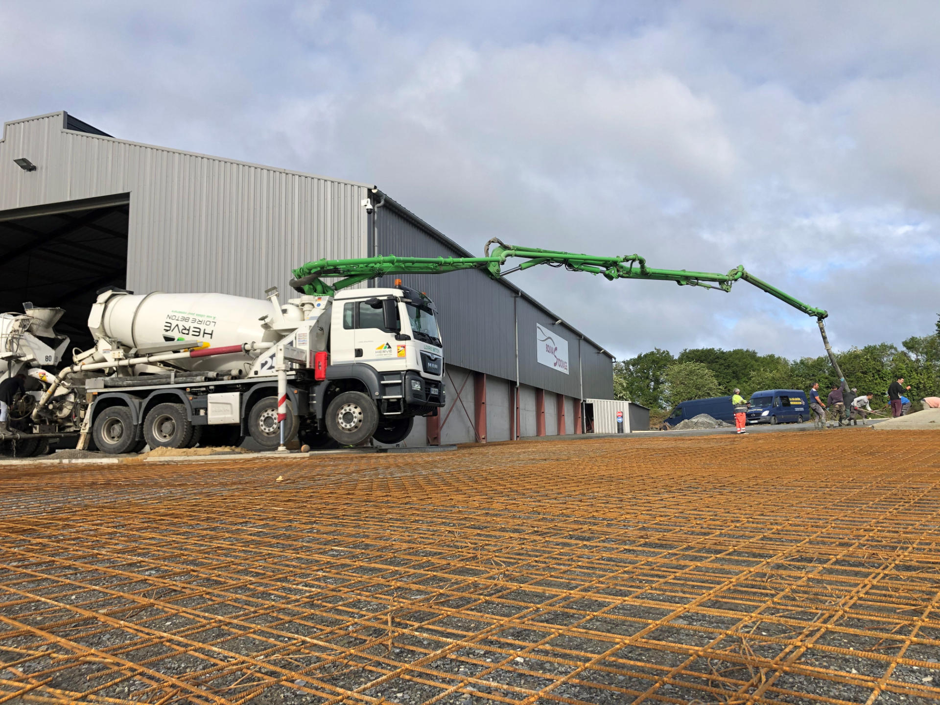 Dallage industriel Entreprise | SAS HERVÉ